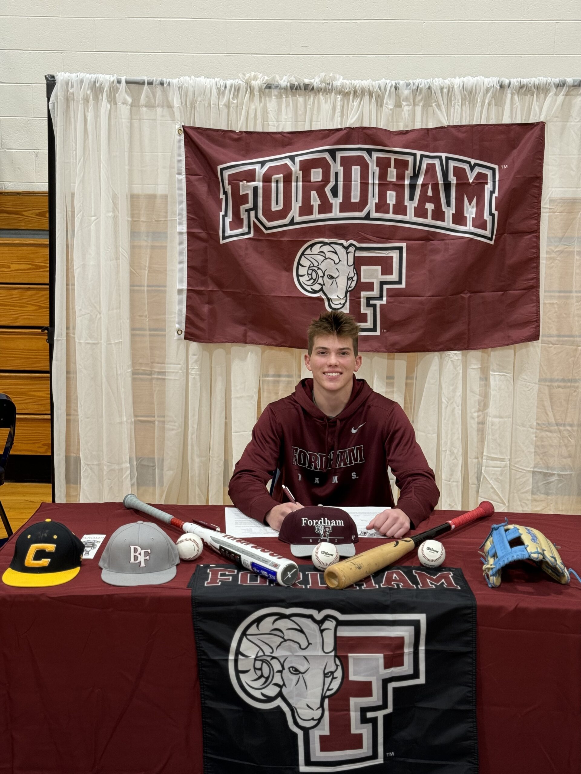 Grabau makes it Official; Signs to Fordham University — Canes Baseball ...